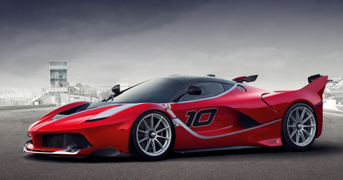 Ferrari FXX K: создан 1050-сильный трековый гиперкар - mport.ua
